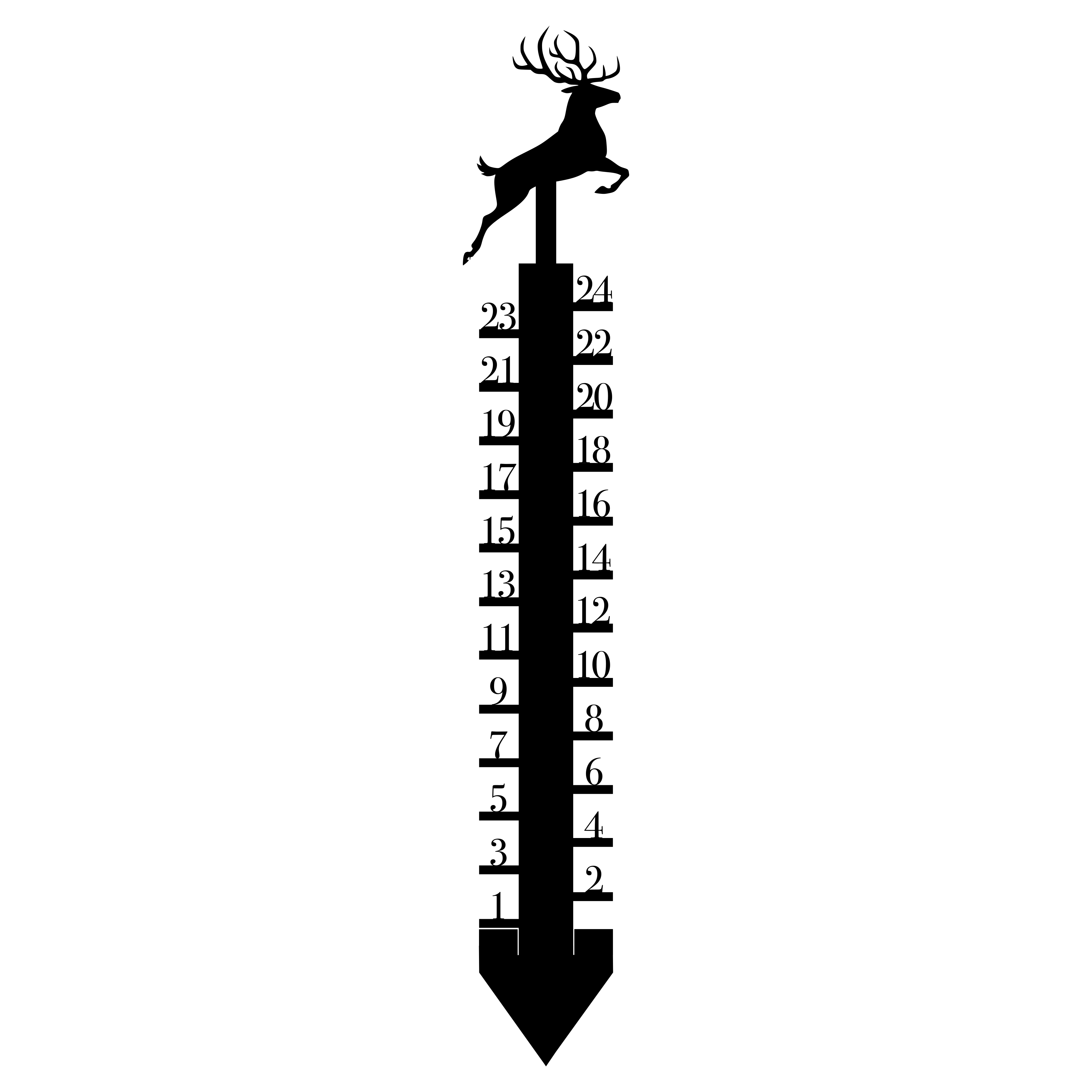 Reindeer Snow Depth Gauge – Wallace Metal Company